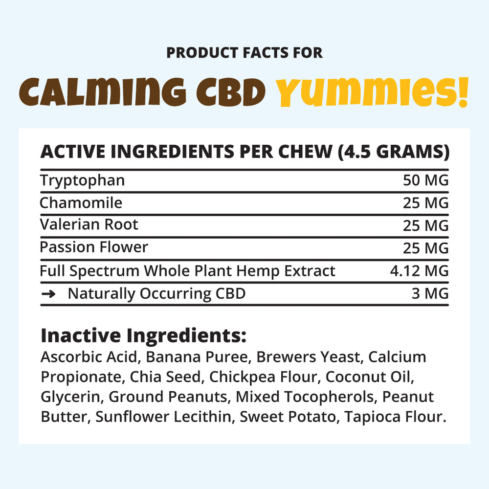 Calming CBD Yummies | Best Chewy CBD Dog Treats 2025
